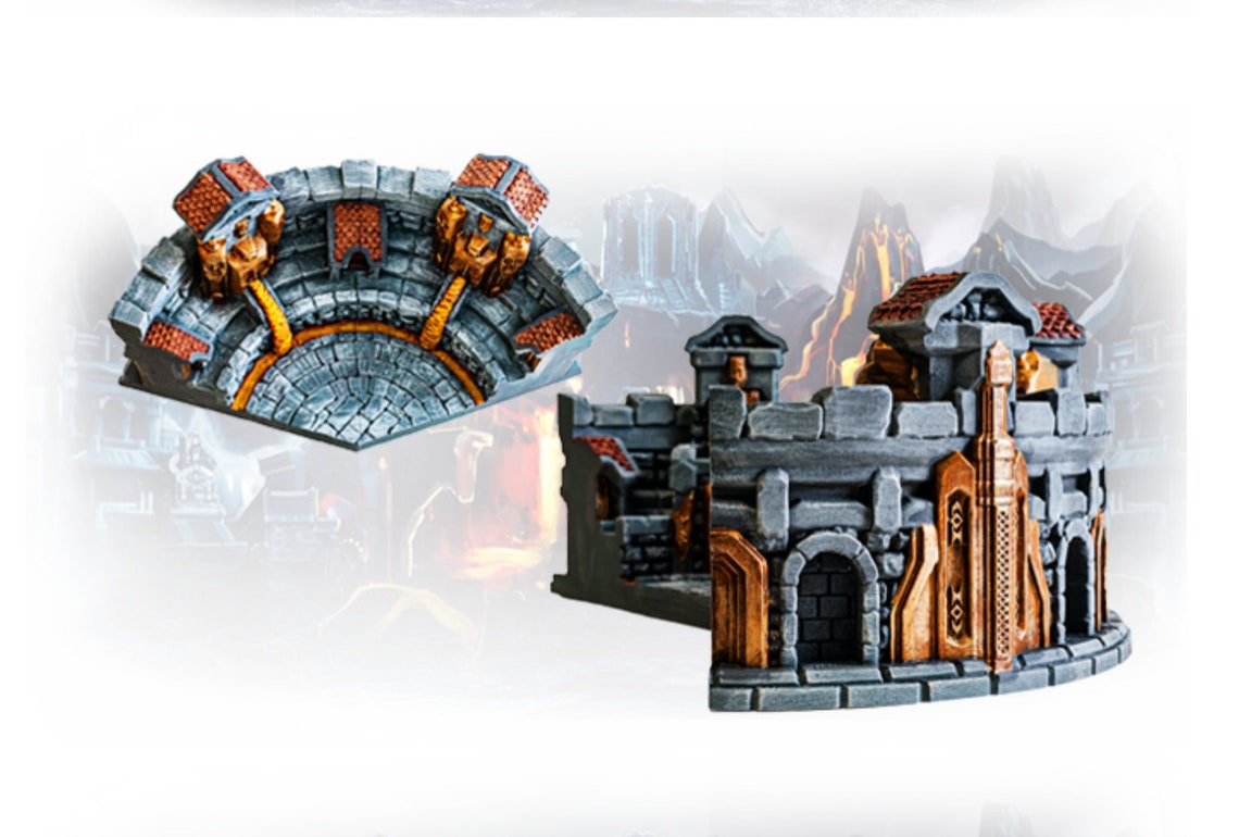 Dnd Dwarven Arena Fighting Pits Mountain Dwarf Mining City Scatter ...