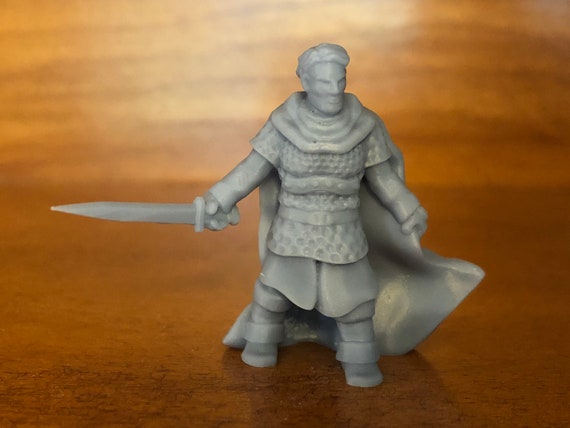 Dnd 28mm Beggar Knight Warrior Tabletop Wargaming RPG | Etsy