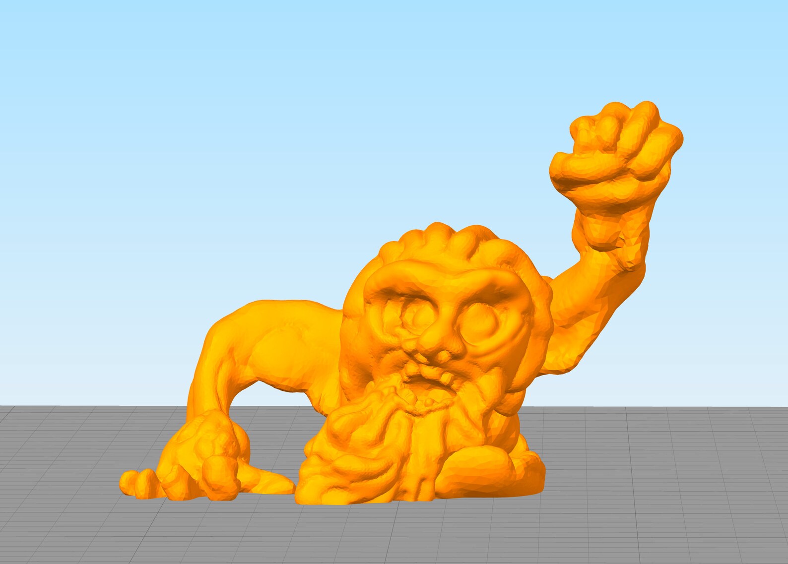 Dnd Mud Spirit Earth Elemental Mud Golem Creature Tabletop - Etsy