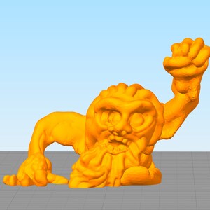 Dnd Mud Spirit Earth Elemental Mud Golem Creature Tabletop Scatter ...