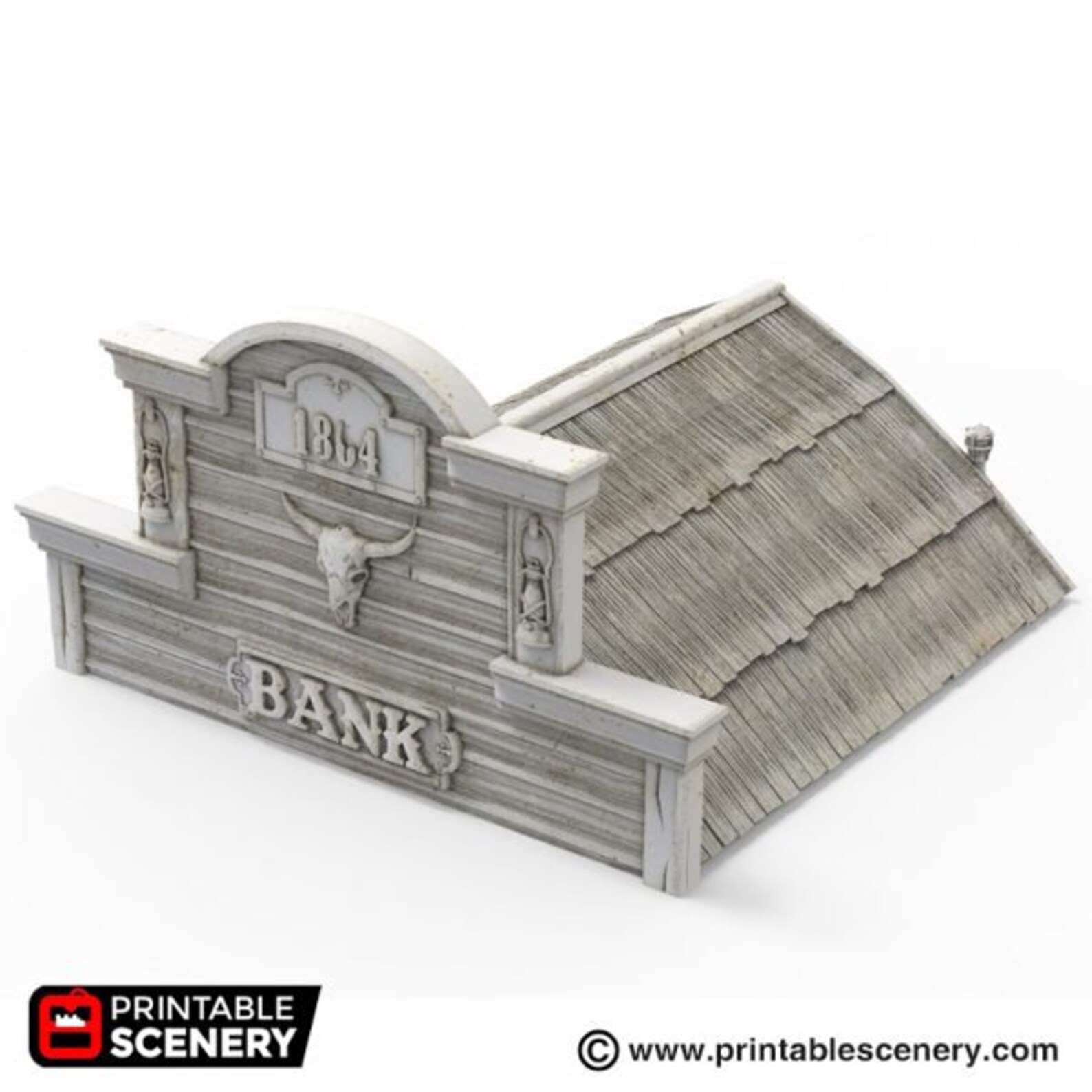 Dnd Bank Wild West Western Civil War Railroad Railway Tabletop Scatter ...