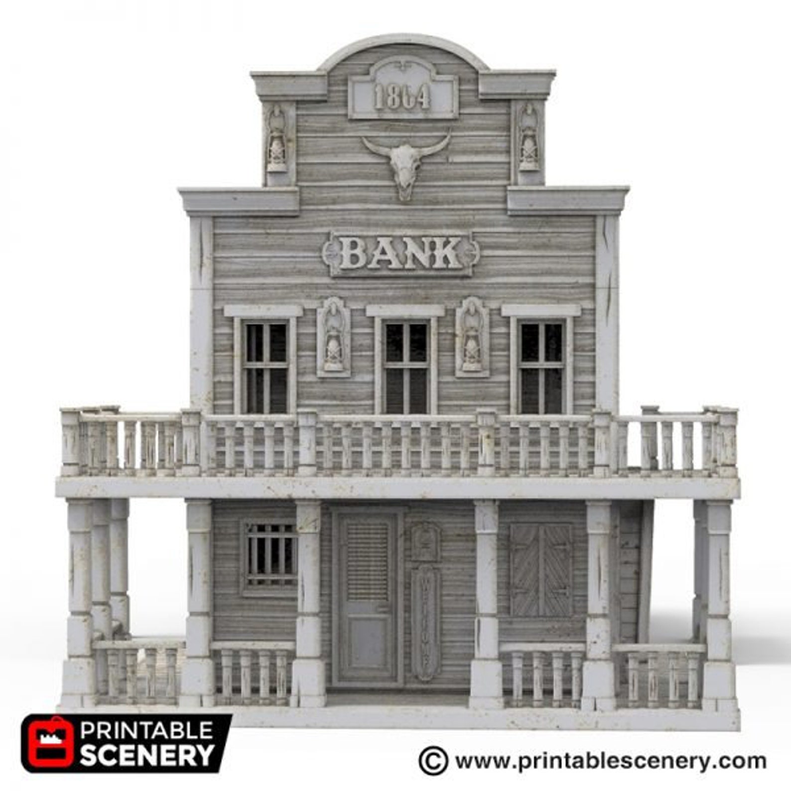 Dnd Bank Wild West Western Civil War Railroad Railway Tabletop Scatter ...