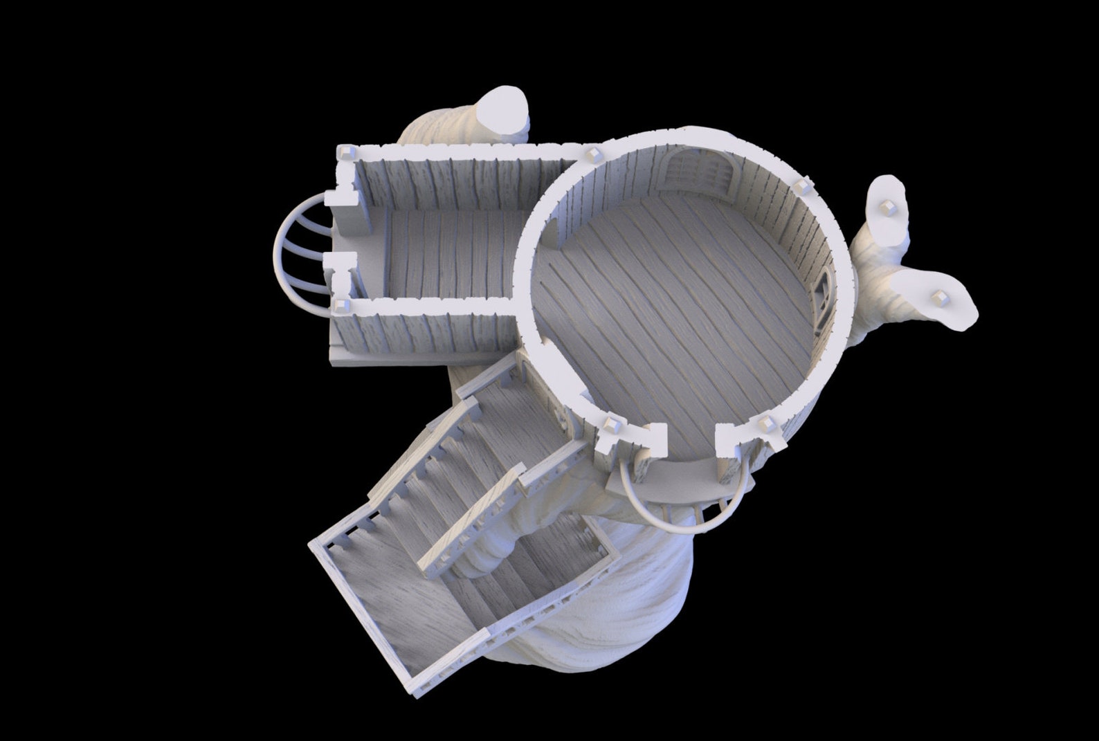 Dnd Canopy Chest Tree House Gnome Druid Fantasy Forest 28mm - Etsy