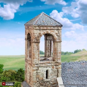 Dnd Bell Tower Expansion for Norman Stone Church Chapel From King and ...