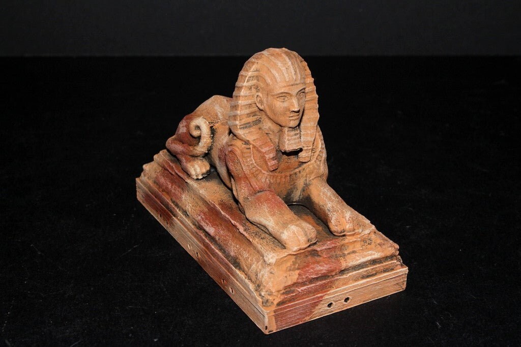 Dnd Sphinx Egyptian Statue Temple Entrance Desert Courtyard Monument ...