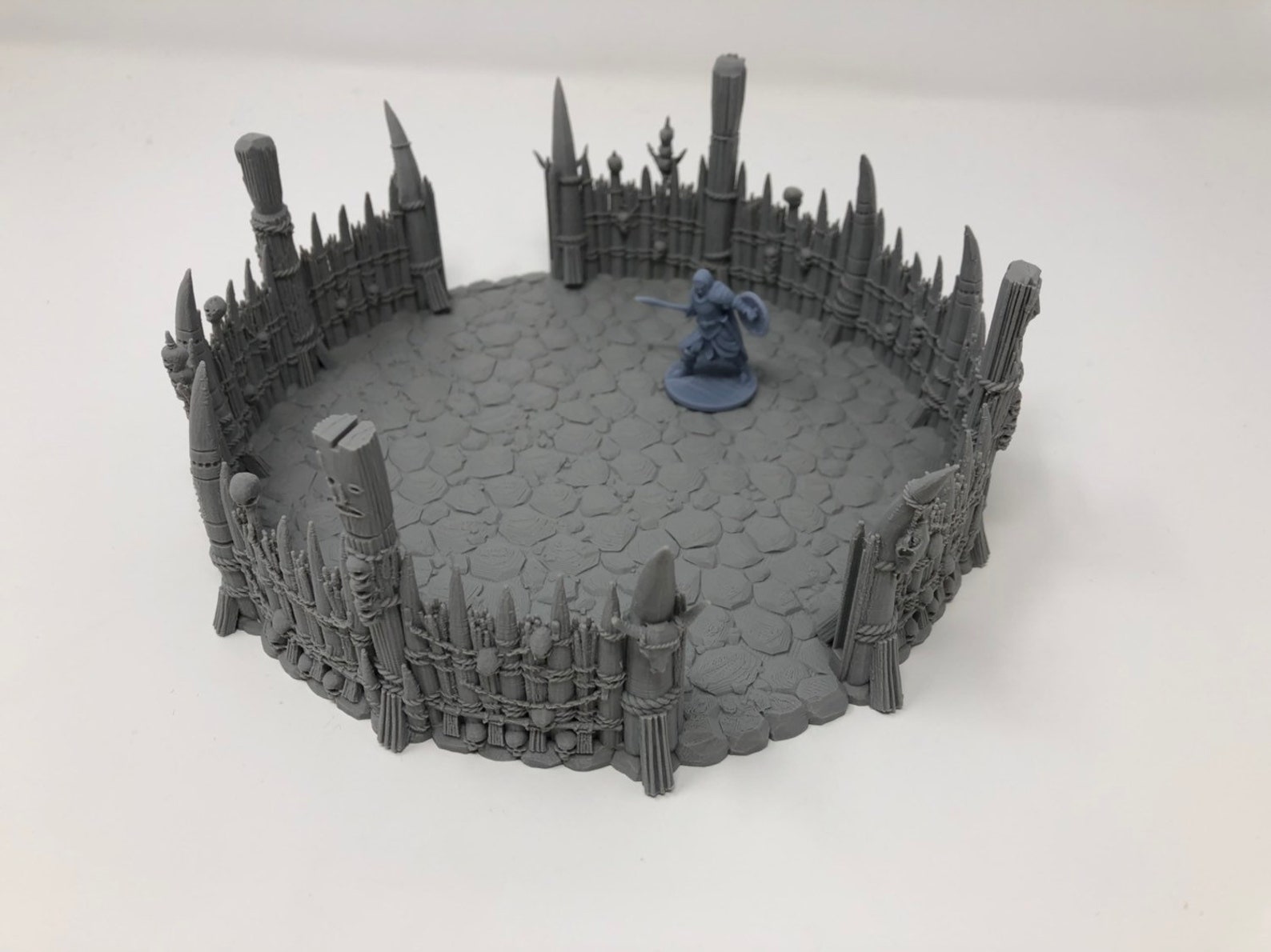 Dnd Orc Fighting Pits Arena 28mm Tabletop Barbarian Tribal Tribe ...