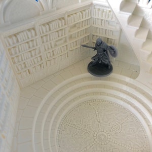 Dnd Elven Library of Ithillia Tabletop Fantasy Scatter Terrain RPG D&D ...