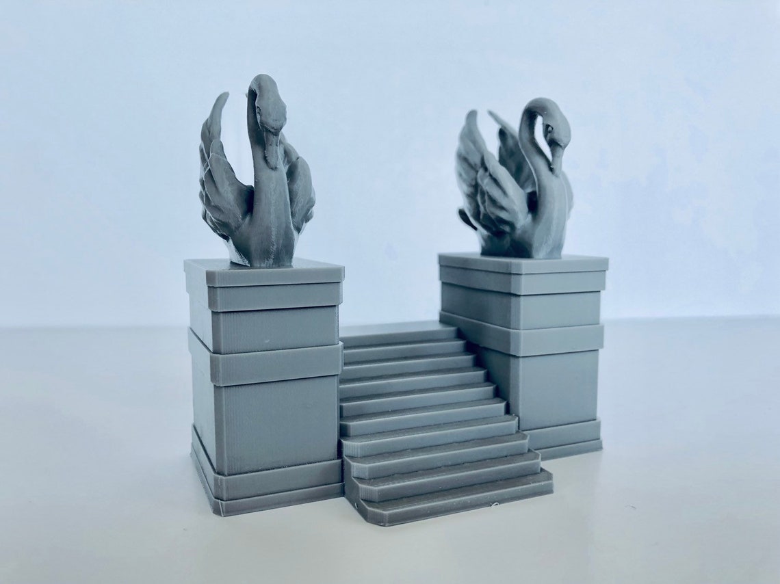 Dnd Swan Stairway Grand Entrance for Castle/throne 28mm - Etsy