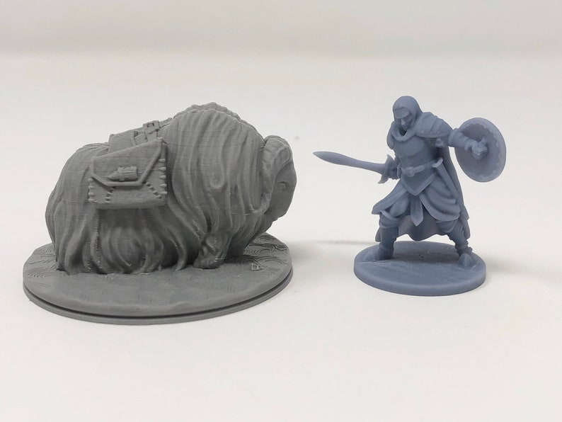 Dnd Yak Pair Wilds of Wintertide Arctic Ice Age Animals | Etsy