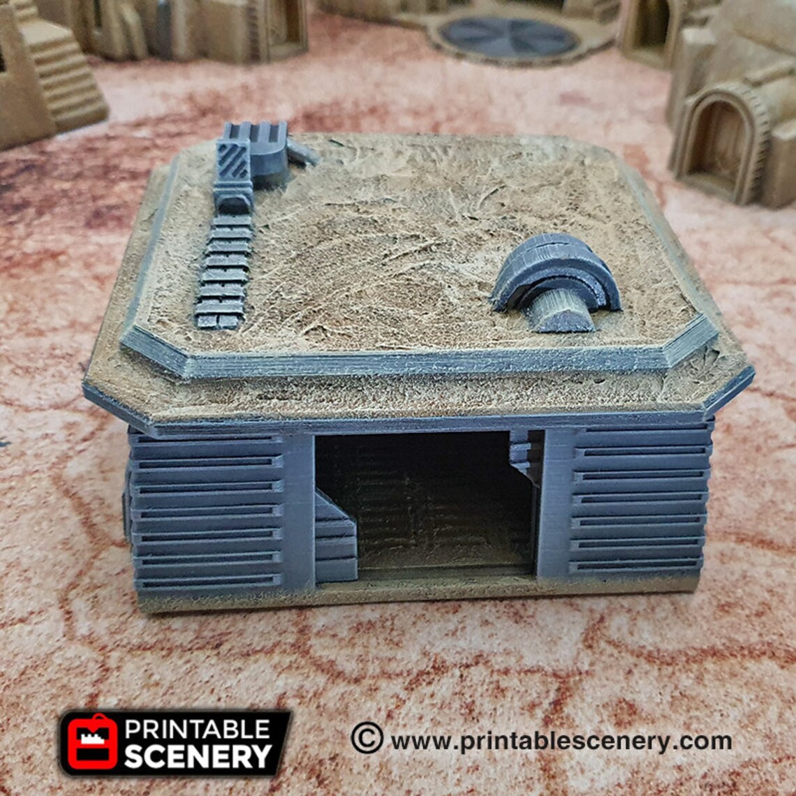 Dnd Storm Bunker Sci-fi House Future Alien Spaceship Star Wars - Etsy