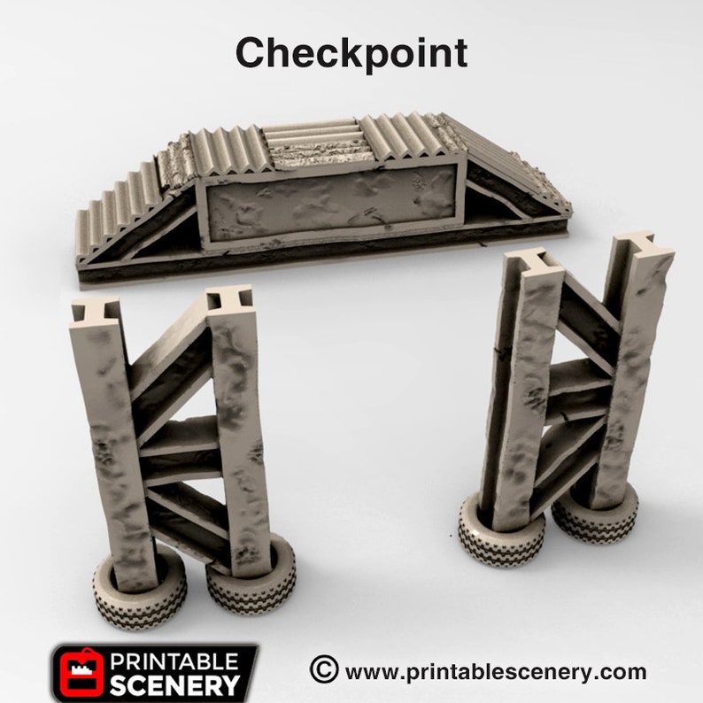 Dnd Checkpoint Race Gateway Mad Max Racing Urban Modern - Etsy