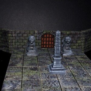 Dnd Obelisk Set Monolith Ancient Monument Runes Hieroglyphs Tabletop ...