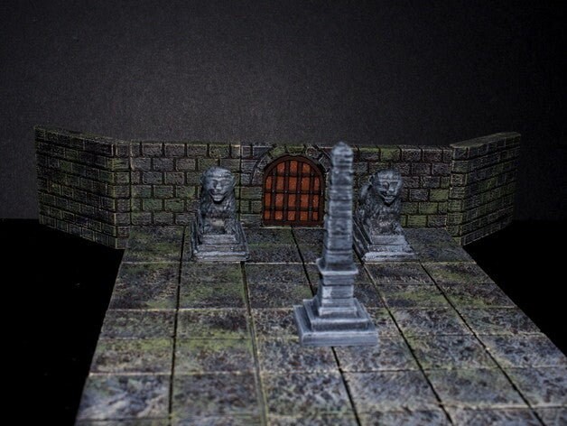 Dnd Obelisk Set Monolith Ancient Monument Runes Hieroglyphs - Etsy