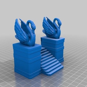 Dnd Swan Stairway Grand Entrance for Castle/throne 28mm Tabletop ...