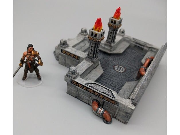 Dnd Dwarven Steam Baths Dwarf Mountain City Dwarven Design Tabletop ...