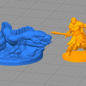 Dnd Giant Eel Electric Sea Serpent Creatures Miniature Underwater ...