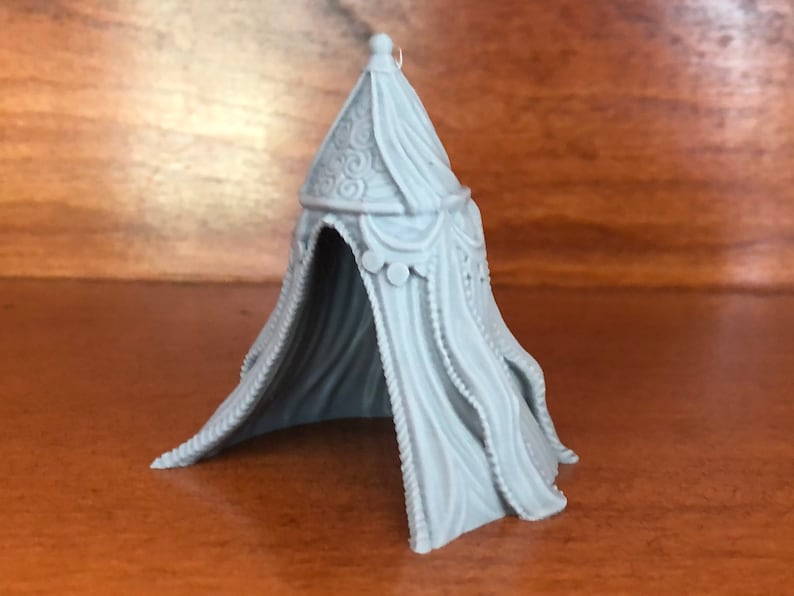 Dnd Gypsy Tent Persian Egyptian Miniature Scatter Terrain | Etsy