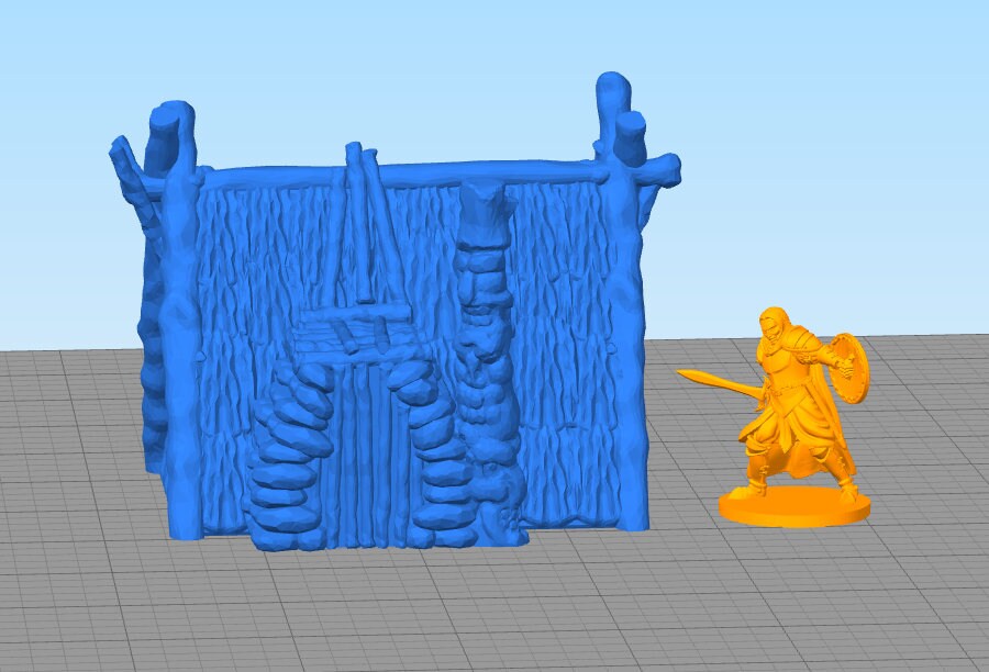 Dnd Goblin Hut 28mm Tabletop Fantasy Goblin Village Tribal Scatter ...