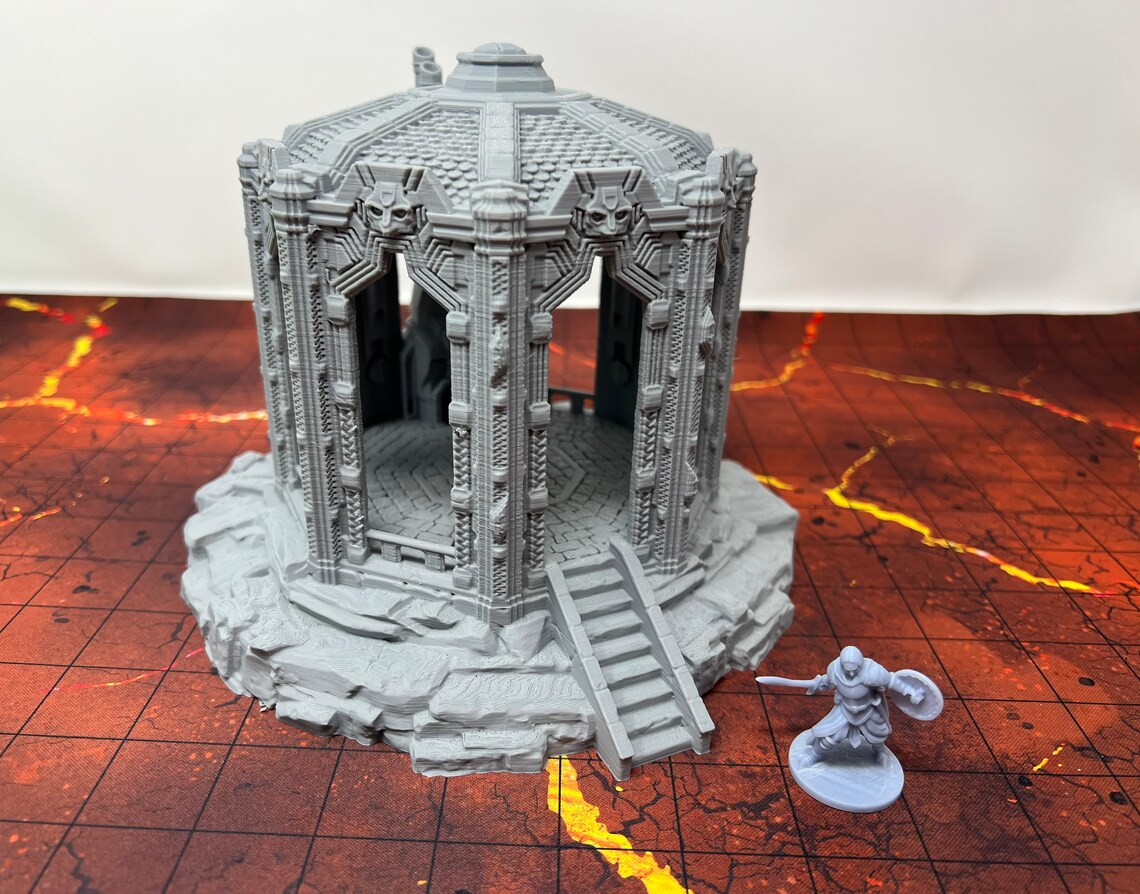 Dnd Dwarven Gazebo Building Dwarf Architecture Mountain Home City ...
