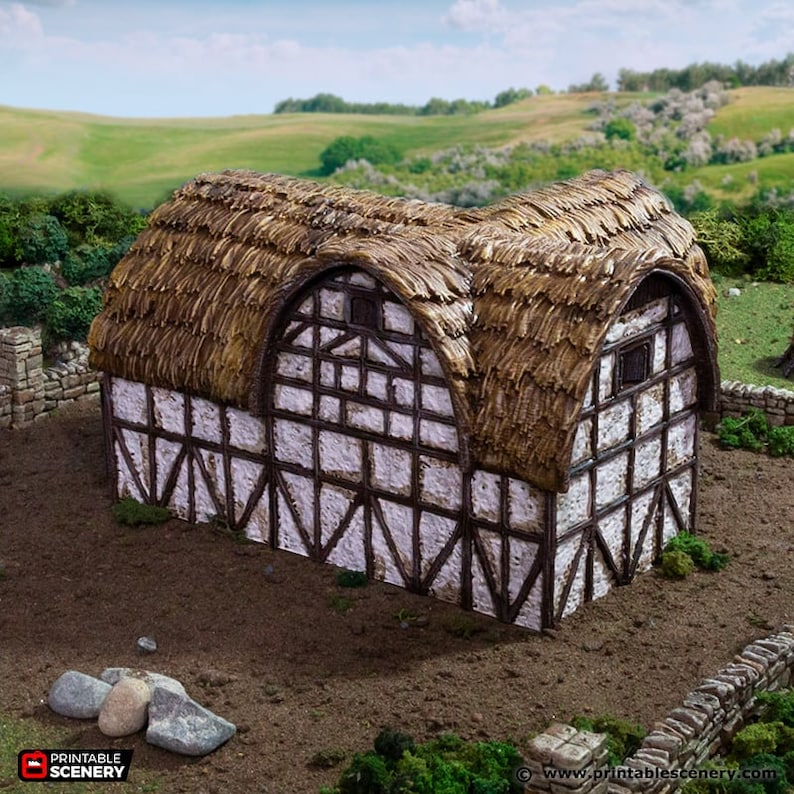 Dnd Country Stables From King and Country Village Medieval Farm ...