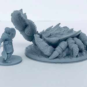 Dnd Giant Dire Crab Mutant Enormous Crustacean Armored Crab Tabletop ...