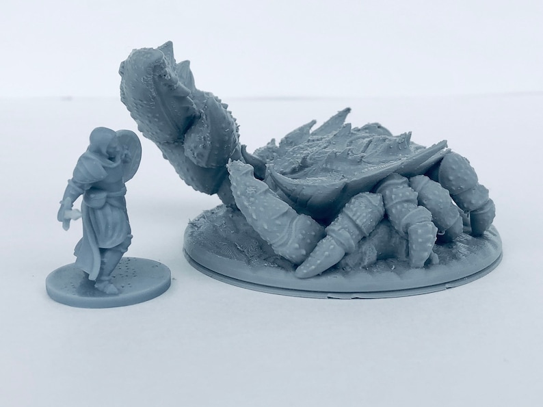 Dnd Giant Dire Crab Mutant Enormous Crustacean Armored Crab Tabletop ...