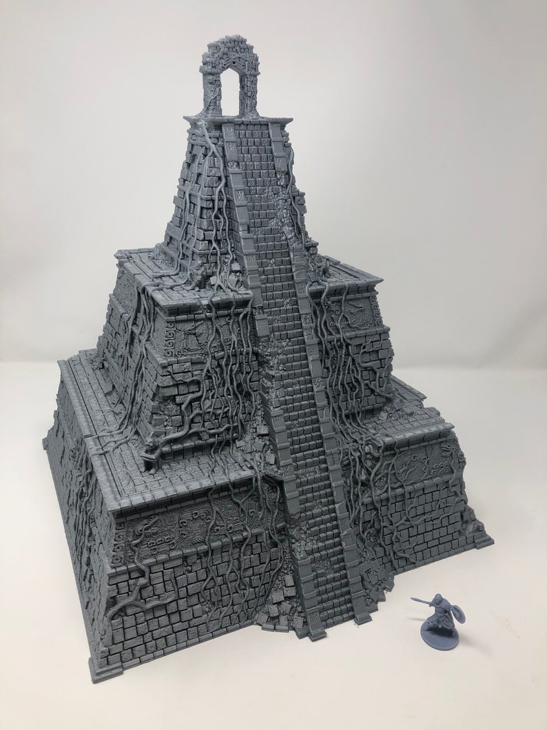 Dnd Ruined Aspect of the Gods Pyramid Aztec Ruins Stargate Tabletop ...