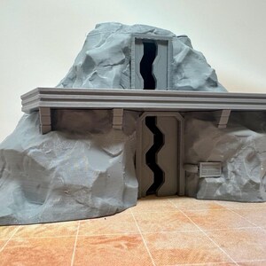 Dnd Smuggler's Den Hideout Cave Sci-fi Legion Tabletop Scatter Terrain ...