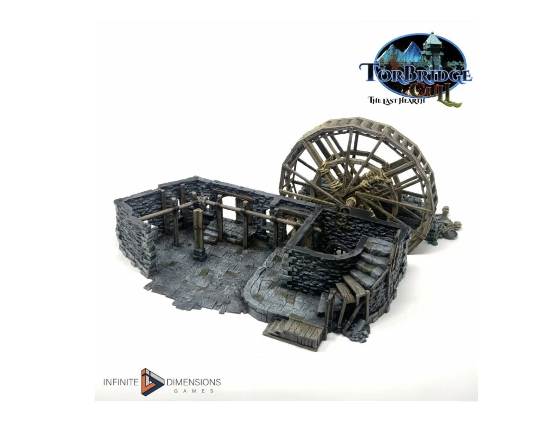 Dnd Lumbermill Saw Mill Logging Camp Medieval Tabletop Scatter Terrain ...