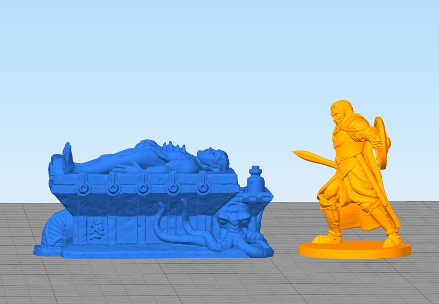 Dnd Alien Dissection Table Male Vs A 28mm Alien Miniature | Etsy