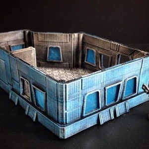 Dnd Modular Sci-fi Hab Units Alien Space Star Wars Legion 28mm Tabletop ...