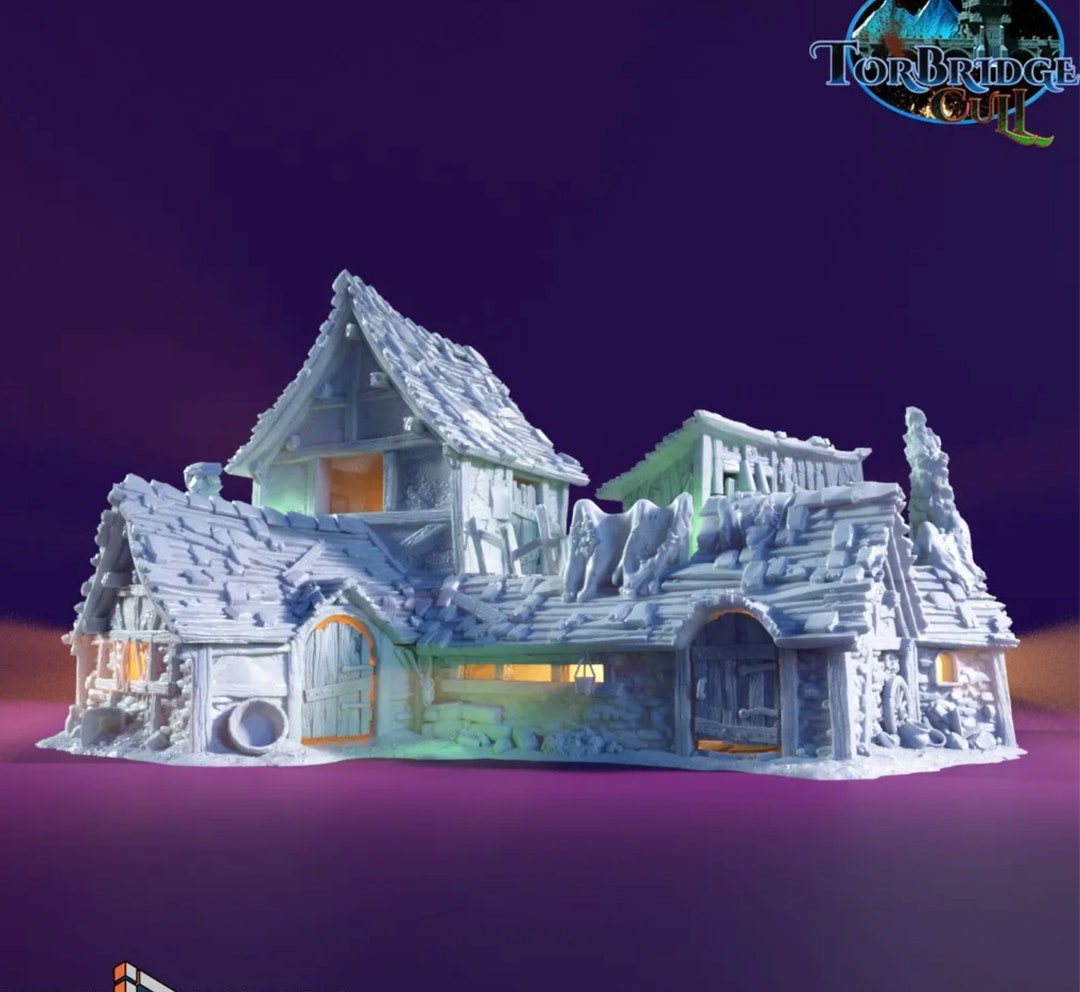 Dnd Slum Tenement B Ghetto Shantytown District Medieval Tabletop ...