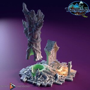 Dnd Tidings Tree Notice Board Quest Board Medieval War Ruins Town ...