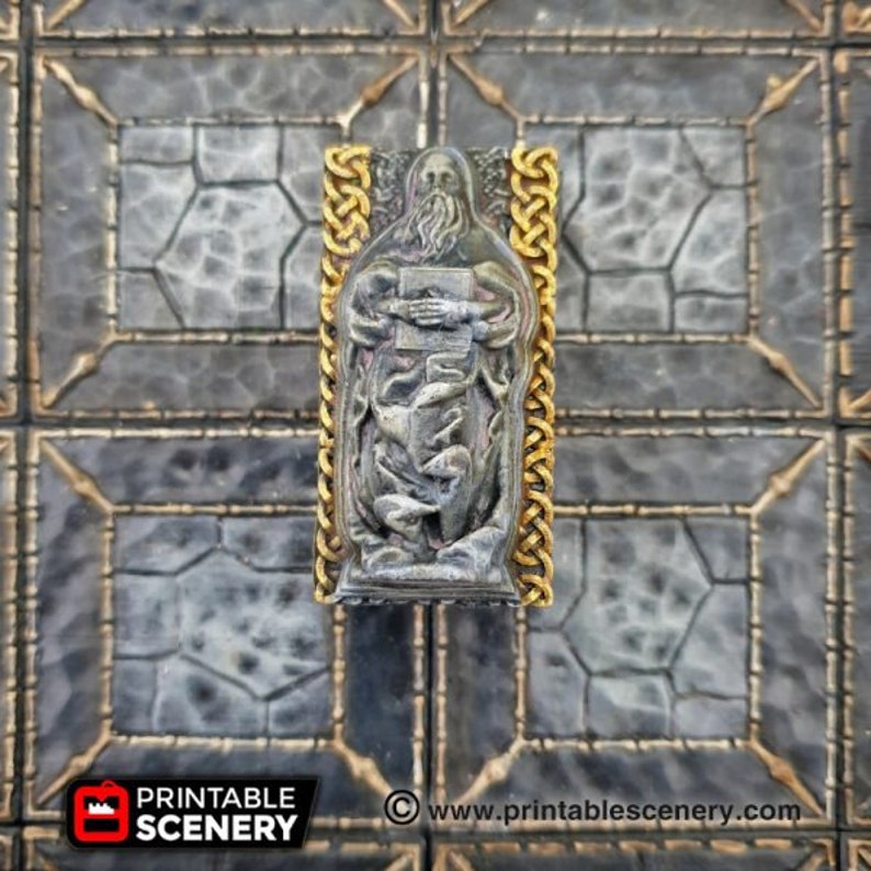 Dnd Wizard Sarcophagus Burial Tomb Rampage Fantasy Tabletop Scatter ...