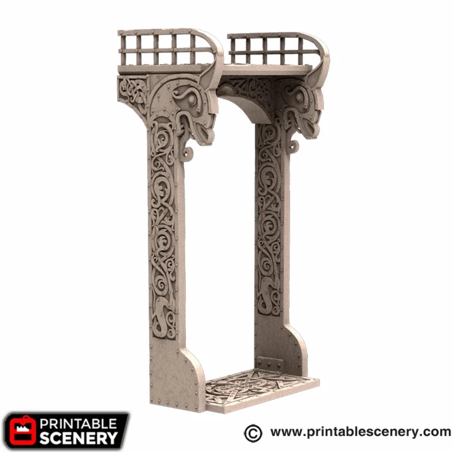 Dnd Landing Platforms Rise of the Halflings Tabletop Scatter - Etsy