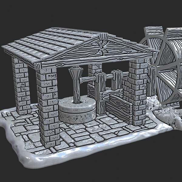 Water Wheel - Etsy