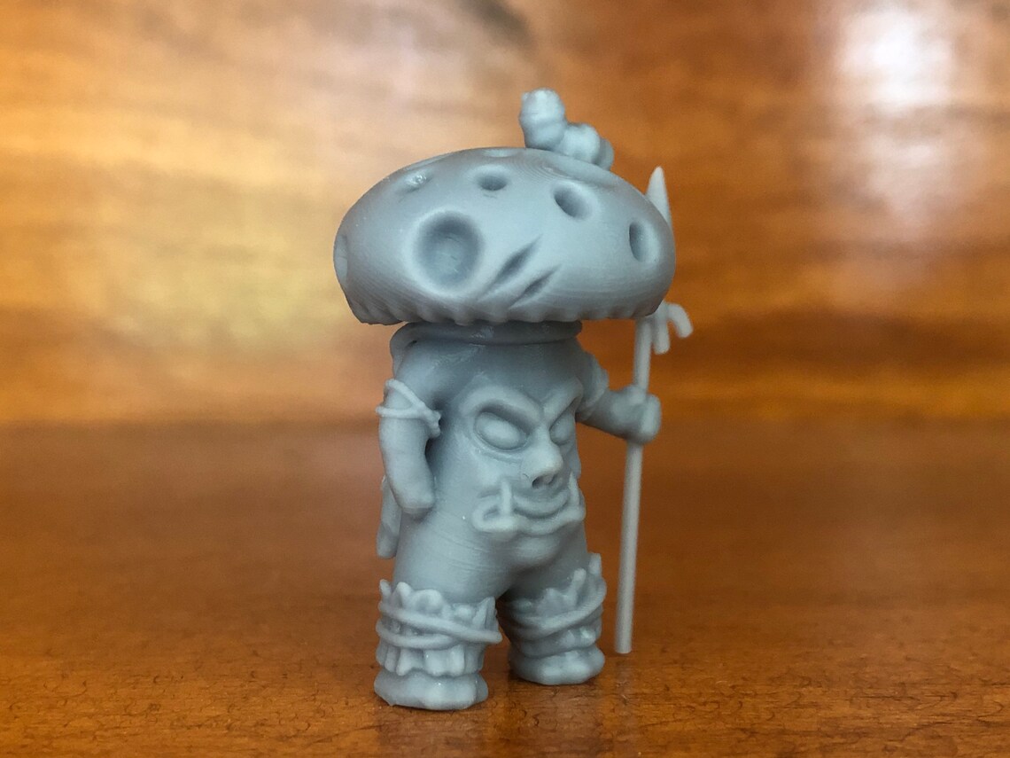 Dnd Killer Mushroom Warrior Mycondid Resin Fantasy Forest Wargaming ...