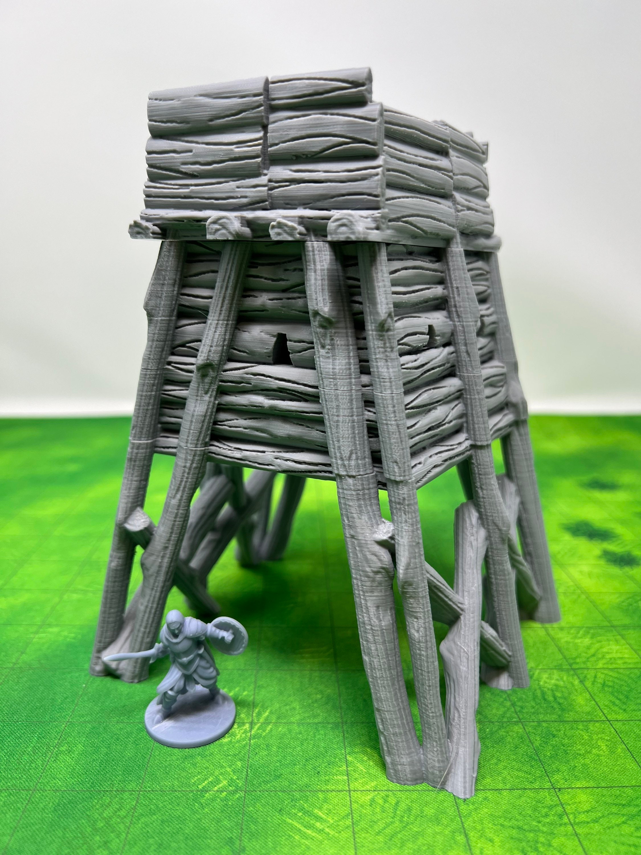 Dnd Primitive Watchtower Sentinel Tower Guard War Battle Fort - Etsy