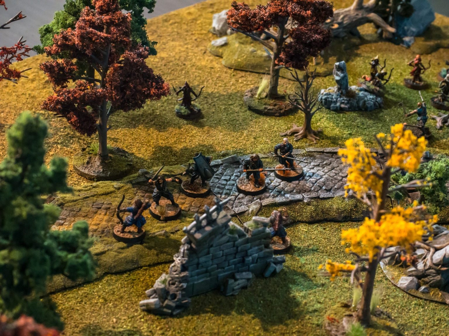 Dnd Modular Rural Roads Village City 28mm Tabletop Terrain | Etsy