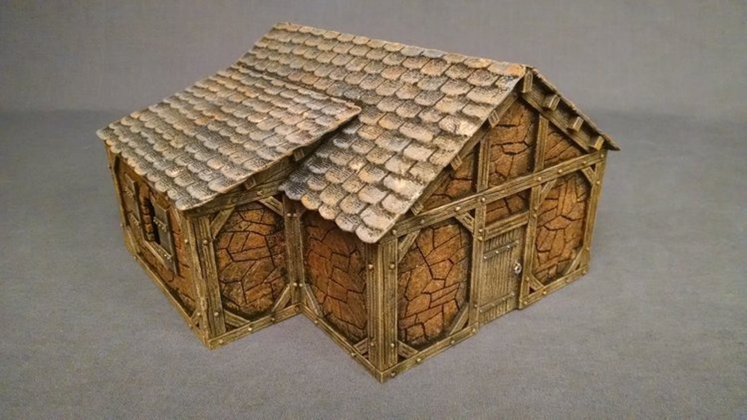 Dnd General Store Village Tabletop Terrain Miniature RPG D&D Dungeons ...