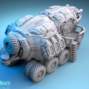 Dnd Scarab Heavy Hauler Transport Space Craft Mining Ship Cargo Dragon ...