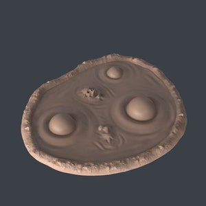 Dnd Tar Pits Set Sink Holes Quicksand Swamp Lizard Men Tabletop Scatter ...