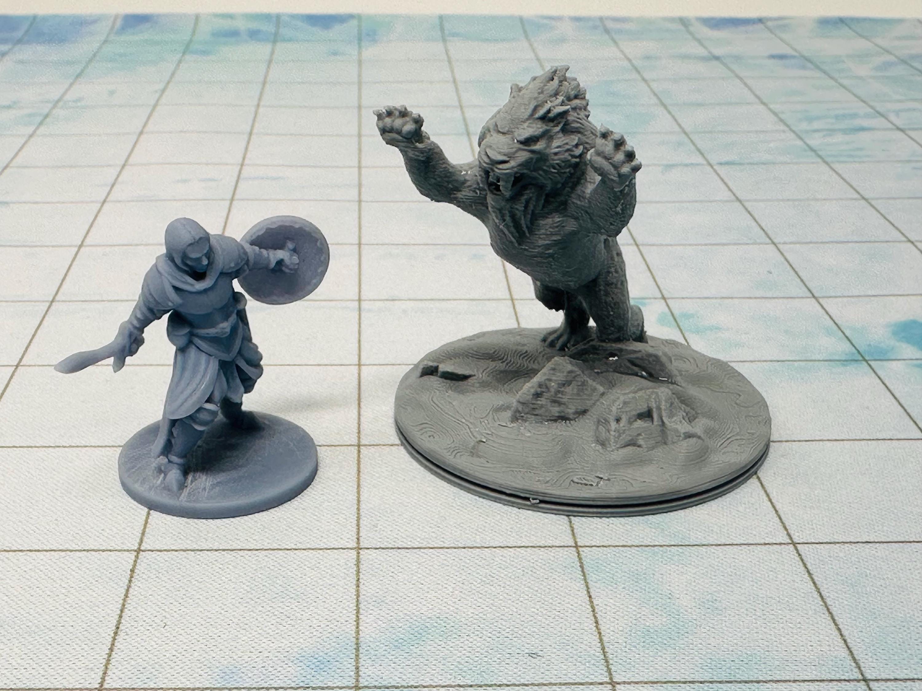 Dnd Sabertooth Saber Tooth Tiger Wilds of Wintertide Arctic Ice Age ...