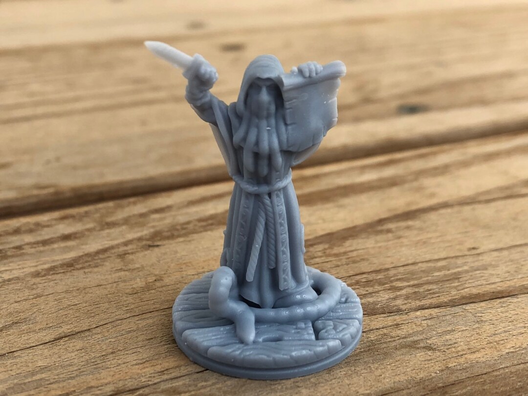 Dnd Transformed Kraken Cultist Cult Leader Worshipper Priest RESIN ...