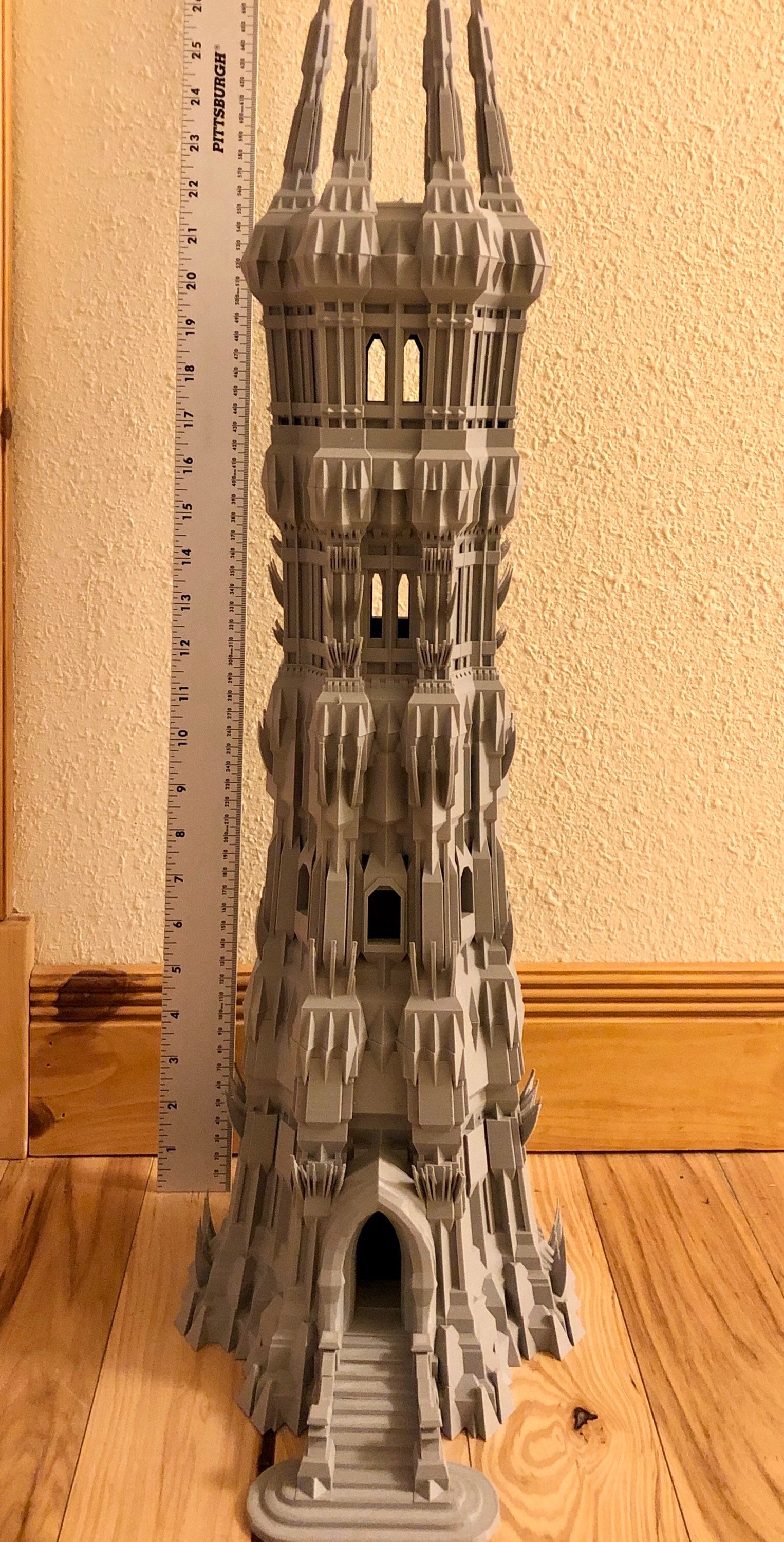 Dnd Dark Tower Dark Wizard Tabletop Scatter Terrain Medieval Evil ...