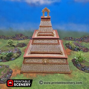 Dnd Aspect of the Gods Pyramid Aztec Ruins Stargate Tabletop Scatter ...