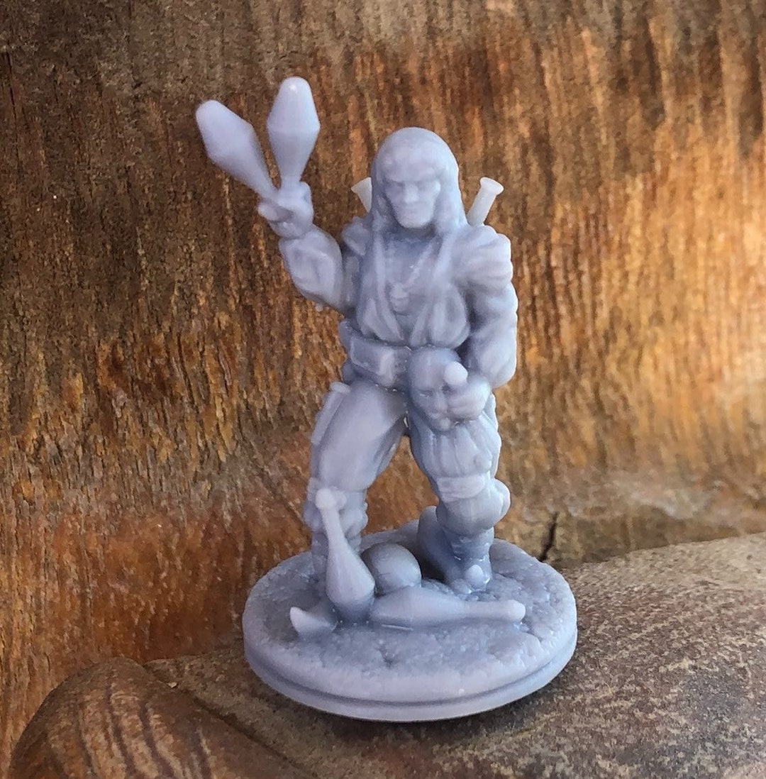 Dnd Juggler Entertainer Gypsy Jester 28mm Miniature Tabletop RPG ...