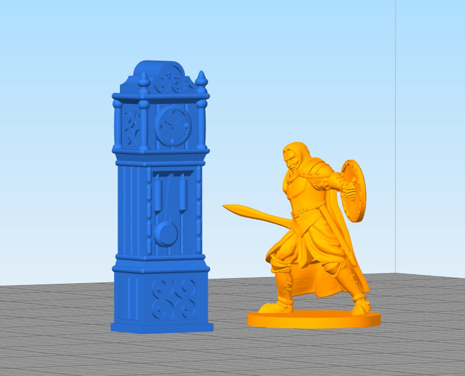 Dnd Grandfather Pendulum Clock Library Hall House Furniture Village ...