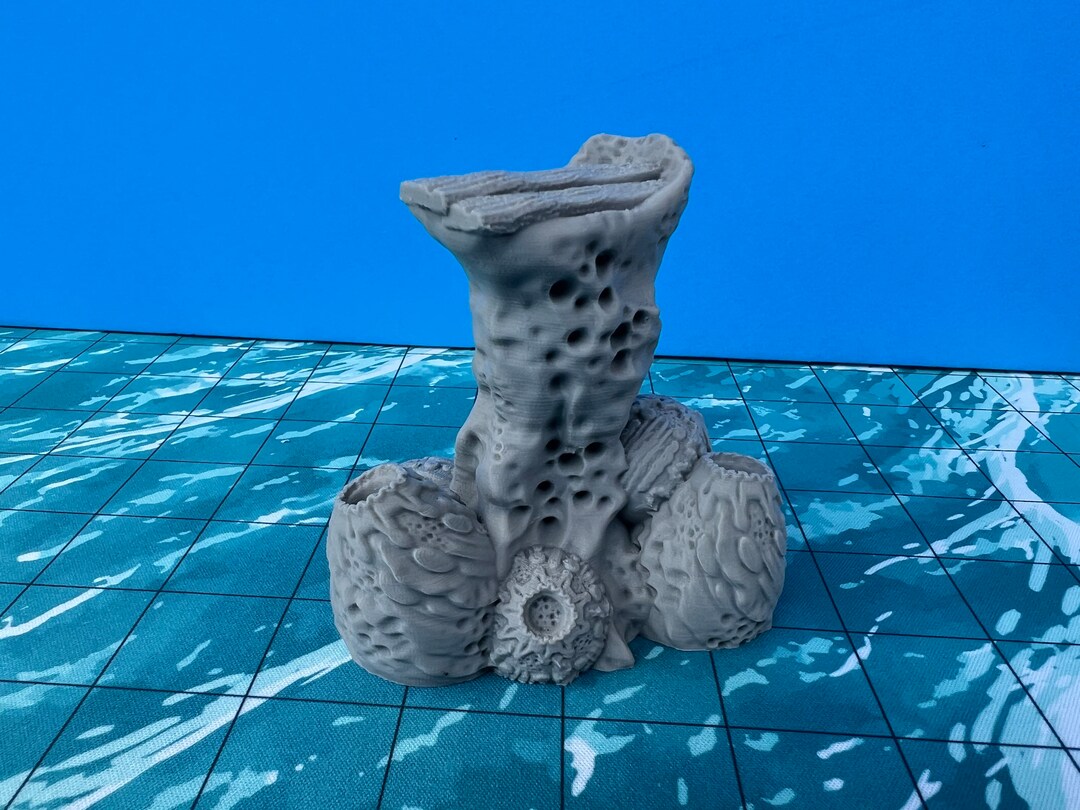 Dnd Coral Reef Lookout Tower Atlantis Underwater City Merfolk ...