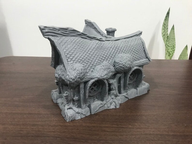 Dnd Forest Cottage Home House 28mm Tabletop Miniature - Etsy